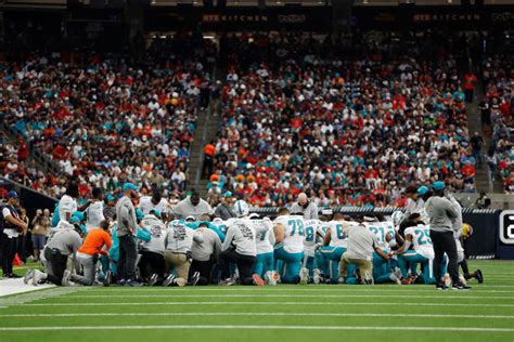 Miami Dolphins Receiver Grant Dubose Seriously Injured Against Houston