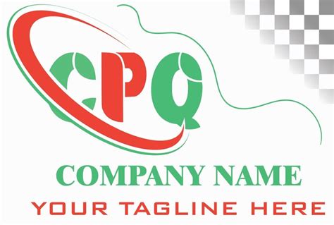 Premium Vector Cpq Letter Logo Design
