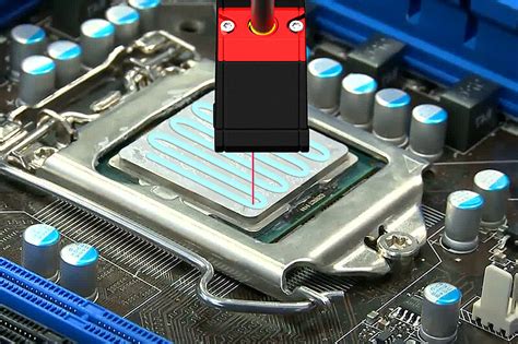 Measurement Thermal Paste Application Micro Epsilon