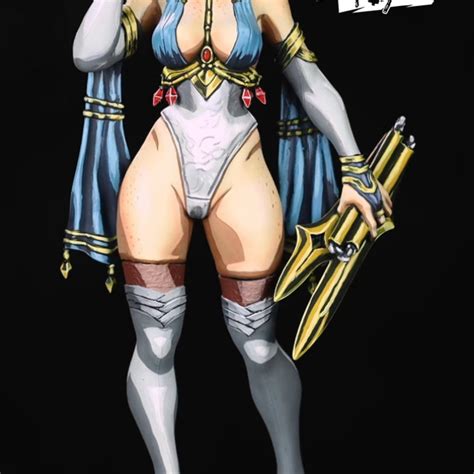 D Printable Farah Pin Up NSFW Pre Supported By Ronin Arts Workshop