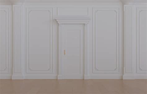 Premium Photo 3d Render Wall Wood Panel Decoration Interior