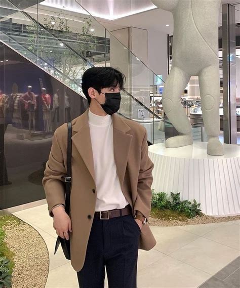 Pin By Illustrate By Fizz On Winter Outfits Male Korean Street Fashion Men Korean Fashion Men
