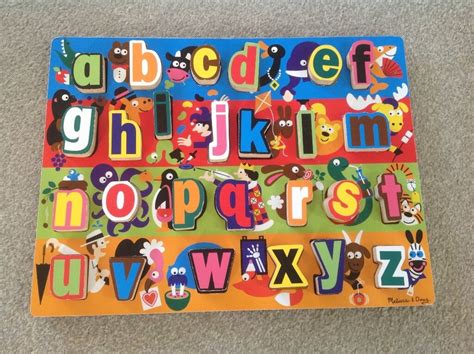 Bloques Del Alfabeto De Melissa Y Doug