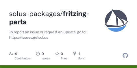 Github Solus Packages Fritzing Parts To Report An Issue Or Request An Update Go To Https