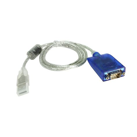 PRO Single Port USB To Serial Adapter With Activity LED 3ft