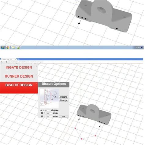 Pdf A Web Based 3d Modeling Framework For A Runner Gate Design
