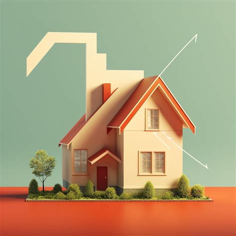 Premium AI Image Property And Housing Data Graphic