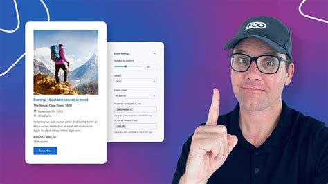 add a list of events to your wordpress site using the new fooevents