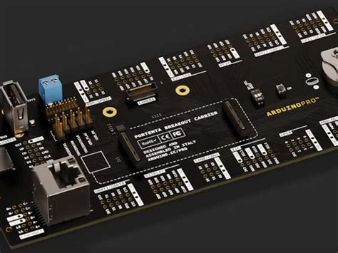 Arduino Pro Range Grows Bigger With The Easy Use Portenta Breakout Carrier Board