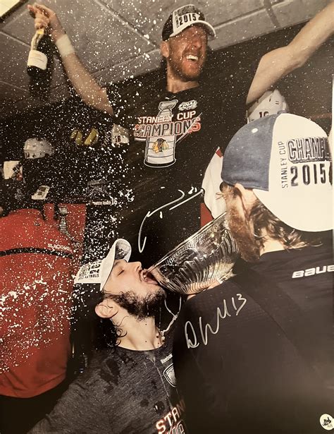 Marian Hossa Dan Carcillo 16×20 Chicagoland Sports Appearance Connection