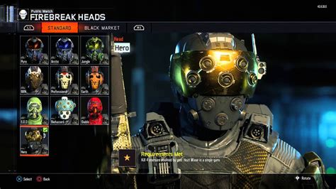 Call Of Duty Black Ops 3 Hero Gear Firebreak Bo3 Unlocked Youtube