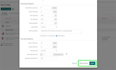 How Do I Create A New Crop Type Farmbrite Help Center