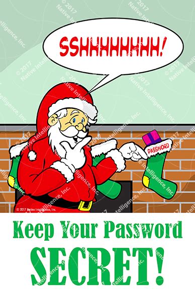 Keep Your Password Secret Secret Santa