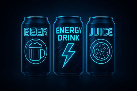 Create Stunning Labels For Beer Energy Drinks And Juices By