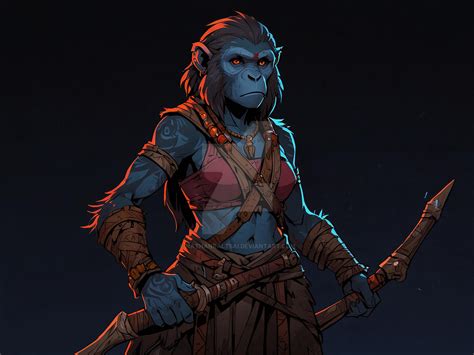 Simianf Warrior 3 By Nathanraltsai On Deviantart