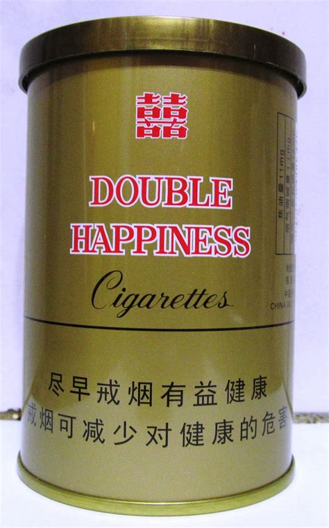 Latas Y Botellas ColecciÓn Lata Double Happiness Cigarettes Origen