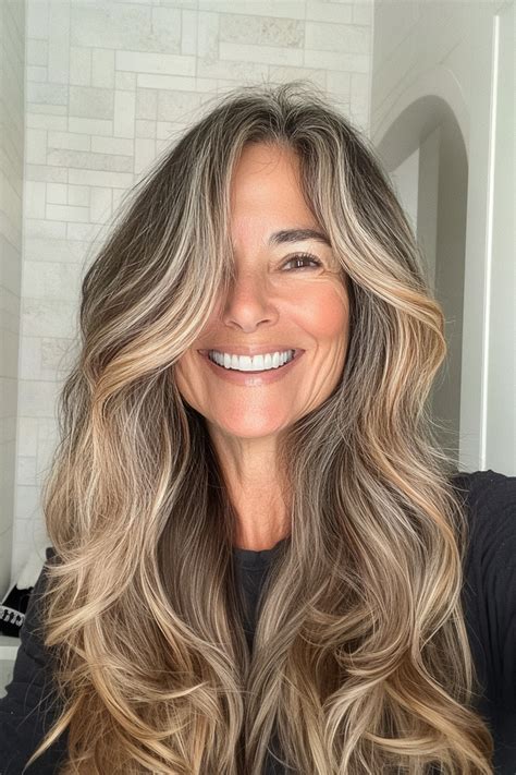 28 Stunning Ideas Long Haircuts For Women Over 50 Elevate Your Look In