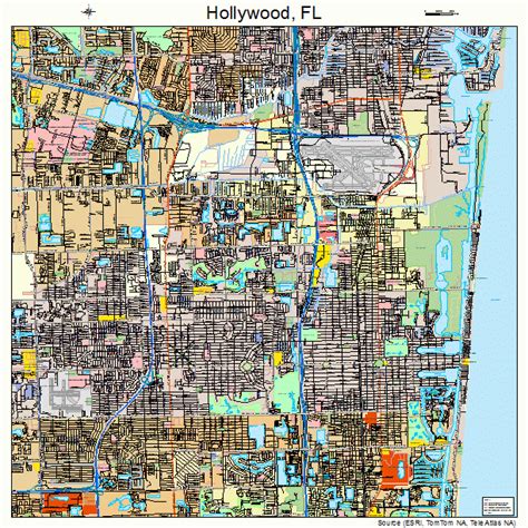Map Of Southern Florida Hollywood