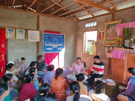 မိုင်းရယ်မြို့ တက်ဆိုက်ကျေးရွာတွင် လူကုန်ကူးမှု တားဆီးကာကွယ်ရေး အသိပညာပေး ဟောပြောပွဲနှင့် နယ်လ