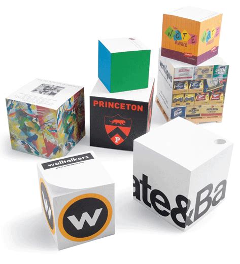 Notepads Note Cubes Custom Notepads Note Cubes Non Adhesive Note Cubes