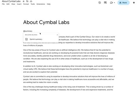 با قابلیت جدید Help Me Create در گوگل داکز متن‌های تأثیرگذارتری بنویسید