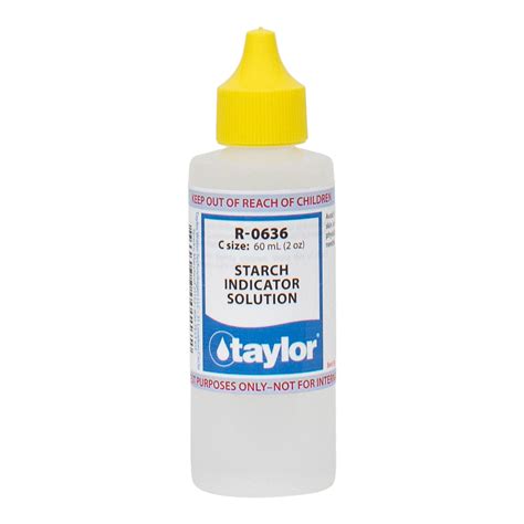 Taylor R 0636 Starch Indicator Solution Pool Geek