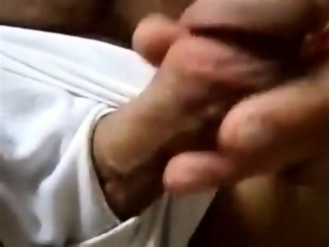 Curved Small Inch Thick Dick Erection Out Of Underwear