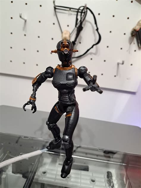 Fallout Assaultron Poseable Figure 3d Model By Rafamacamp On Thangs