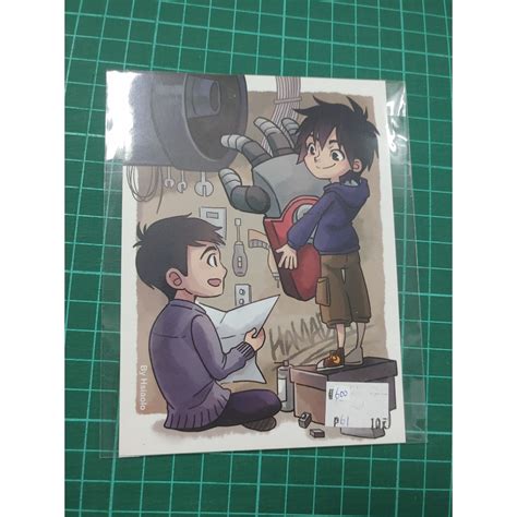 【yaoi會社 寄賣】二手bh6大英雄天團同人《明信片 阿廣hiroand阿正tadashi》週邊 周邊600 P61 蝦皮購物