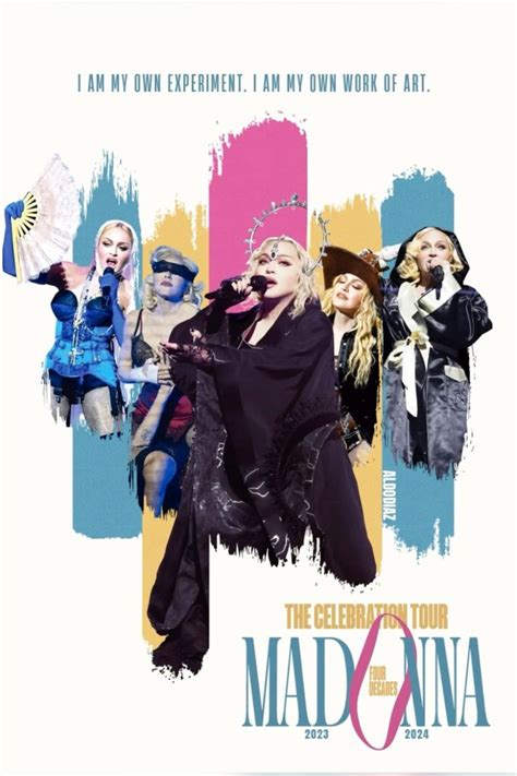 Madonna Poster Madonna Tour Dates 2023