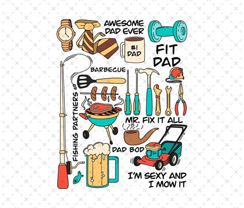 Dad Stuff Png Dad Png Fathers Day Png Dad Life Png Dad T Png