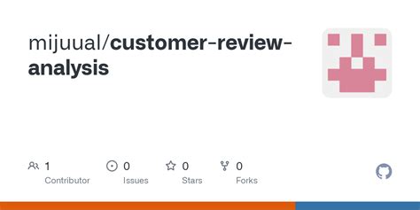 github mijuual customer review analysis