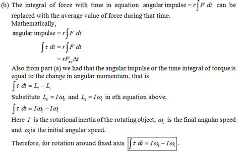 Torque Equation Angular Velocity
