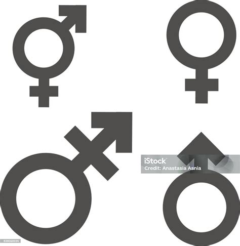 성별 불평등과 평등 아이콘 기호입니다 남성 여성 여자 보 여자 남자 트랜스 젠더 아이콘입니다 화성 기호 그림 벡터 0명에 대한 스톡 벡터 아트 및 기타 이미지 Istock