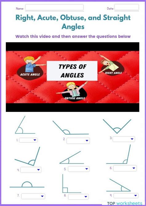 Types Of Angles Video 3rd Grade At Emma Wilhelm Blog