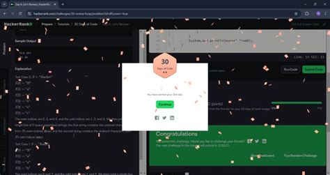 sri harish vel m on linkedin 30daycodingchallenge programming coding hackerrank