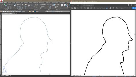 jagged broken lines on autocad and pdf autodesk community