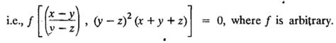 Lagrange S Linear Equation Solved Example Problems Partial Differential Equations