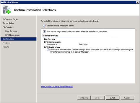 Techunboxed How To Set Up Dfs Replication In Windows Server 2008 R2
