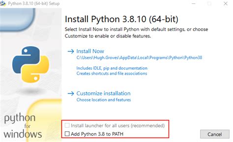 Setting Up A Python Development Environment Arupcompute Documentation