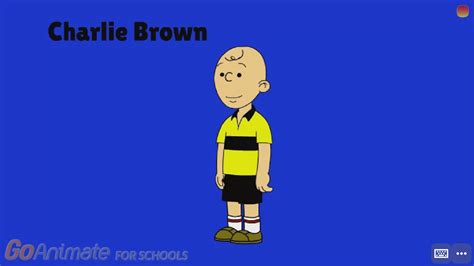 I Made Charlie Brown In Goanimate Youtube