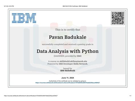 Pavan Badukale On Linkedin Dataanalysis Python Ibm Datavisualization