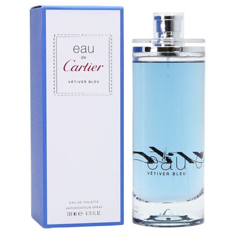 Eau De Cartier Vetiver Bleu Eau De Toilette Spray 200 Ml Duftwelt Hamburg