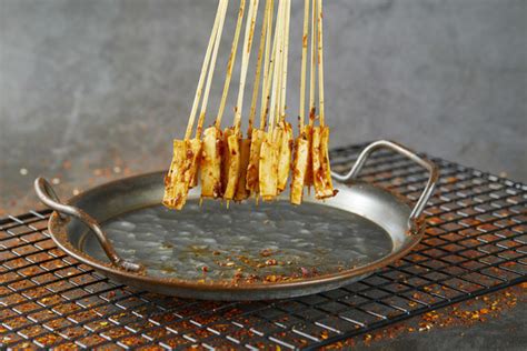 烤牛板筋 小吃美食 食品餐饮 摄影 汇图网www huitu