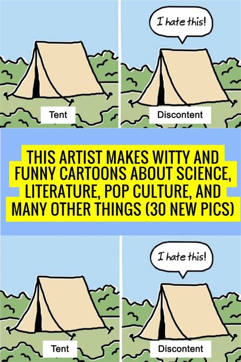 This Artist Makes Witty And Funny Cartoons About Science Literature Pop