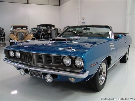 1971 Plymouth Hemi Cuda Convertible Artofit