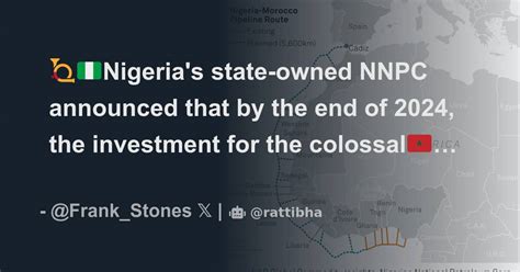 Nigeria S State Owned NNPC Announced That By The End Of 2024 The