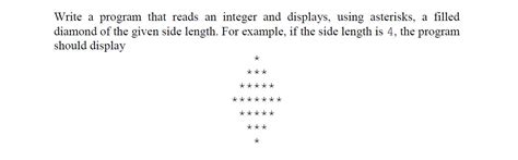 Solved Write A Program That Reads An Integer And Displays