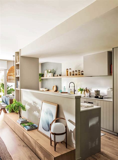 Cocinas Pequeñas Alargadas 12 Fotos E Ideas De La Revista El Mueble
