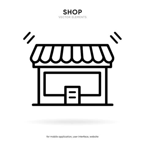 상가 아이콘 이미지 Freepik에서 무료 다운로드